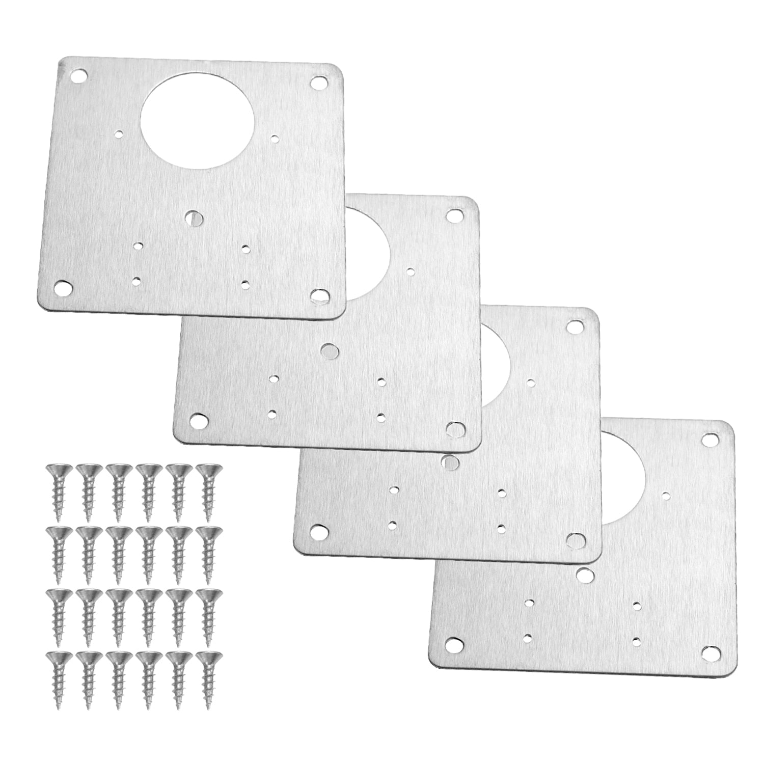 Scharnier Montageplatten | Edelstahl | Robust | Langlebig | Vielseitig ...