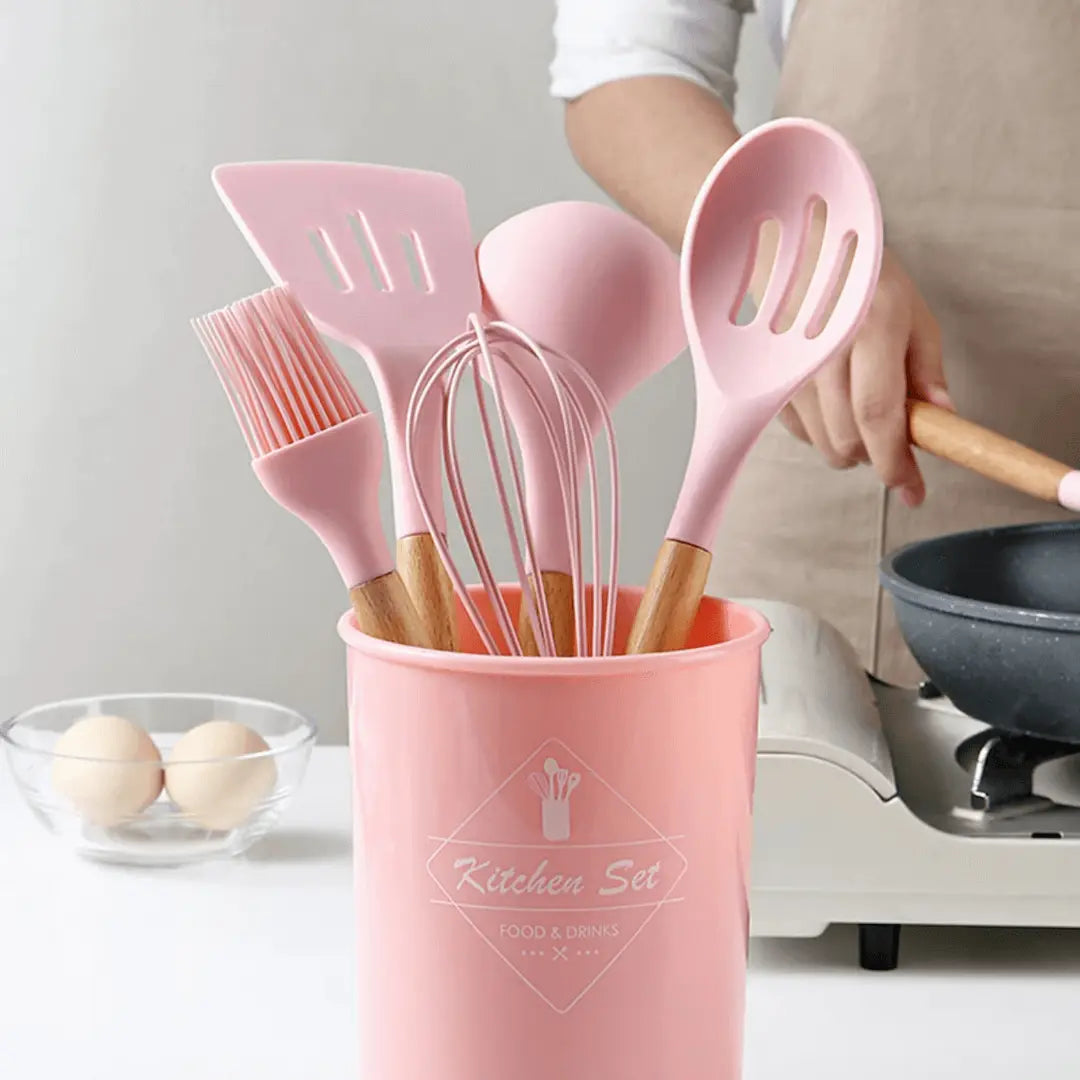 Küchenutensilien-Set | Silikon Langlebig Stilvoll Vielseitig 12-teilig ...