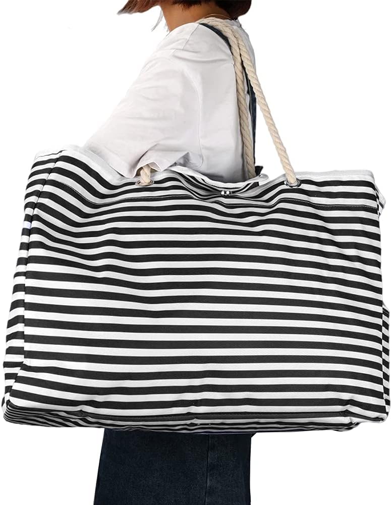 Waterproof beach bag | Bonus PVC case | Magnetic clasp | Sandproof ...